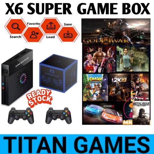 Jual Game Box Plus 4k Family Retro - Console X6, 128GB - Jakarta Pusat ...