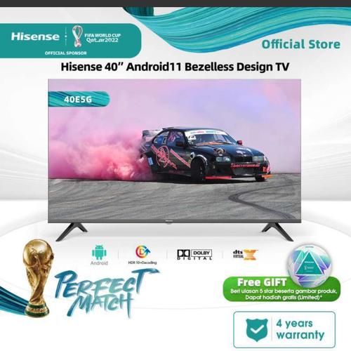 Jual hisense full hd 40in smart tv 40E4H original dan garansi resmi - Kota Surabaya - alaric ...