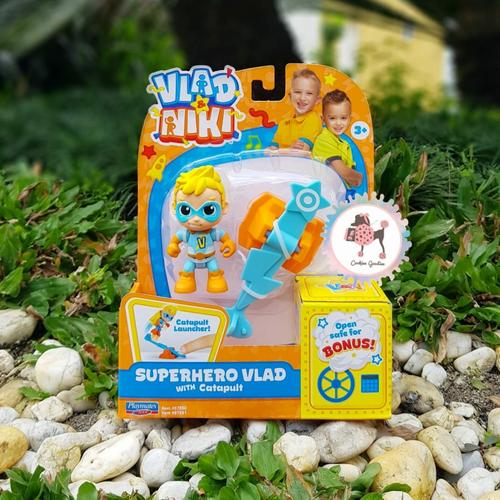 Jual Vlad and Niki Superhero with Catapult Figure - Vlad - Kota Medan ...