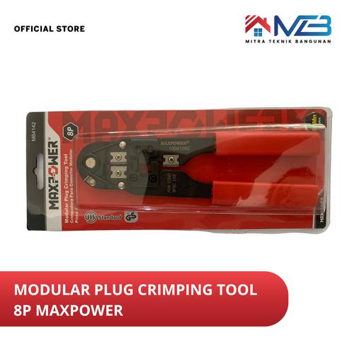 Jual MAXPOWER Tang Crimping Tool Modular Plug Crimping 8P - Kota ...