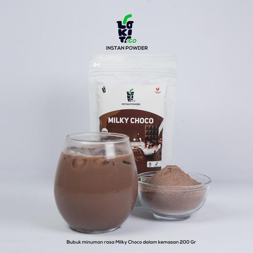 Jual Lokita Bubuk Minuman Milky Choco Premium Instant Powder 200g - Kab ...