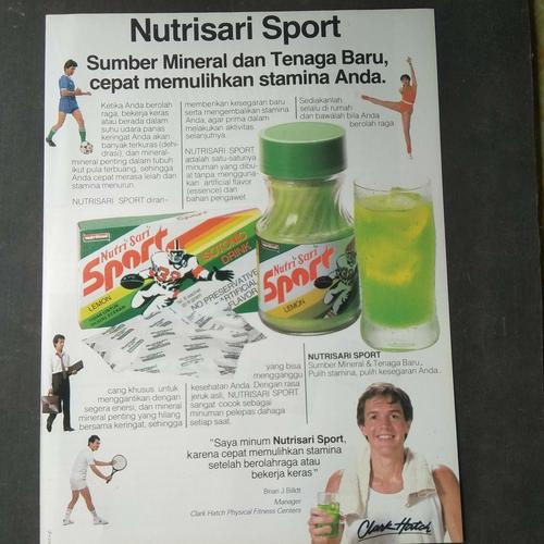 Jual iklan Nutrisari jaman dulu - iklan jadul copotan majalah lawas - Kab. Kebumen - idola Masa ...