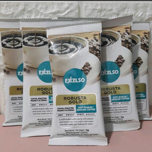 Jual Excelso Robusta Gold Coffee Kopi Sachet - Kab. Rembang - DAPUR-MAK ...
