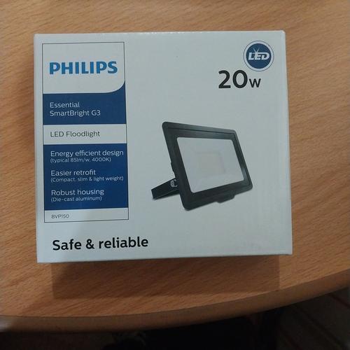 Jual Philips Essential SmartBright G3 Led Floodlight 20 Watt - Kota ...