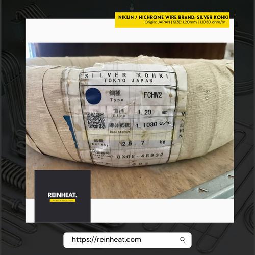 Jual Kawat niklin / nikelin / nichrome brand: SILVER 1,2mm original ...