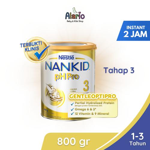 Jual Nestlé NANKID 3 pHPro Plain Susu Anak 1-3 Tahun Kaleng 800g - Kota ...