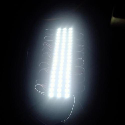 Jual Lampu modul LED 12v 3mata LED Mudule Neon Box Led - Pure White ...