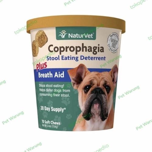 Jual NaturVet Coprophagia Stool Eating Deterrent Plus Breath Aid ...