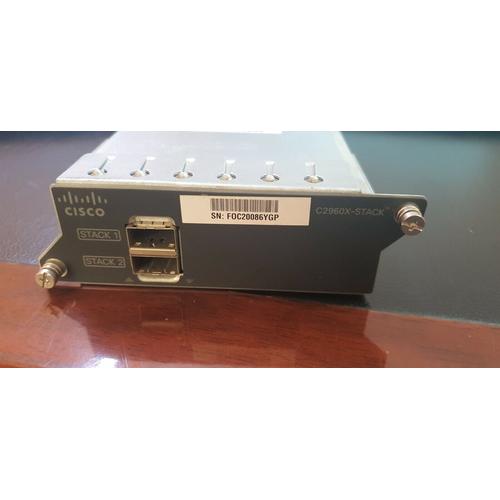 Jual CISCO C2960X-STACK V01 800-37538-01 MODULE TESTED WORKING ...