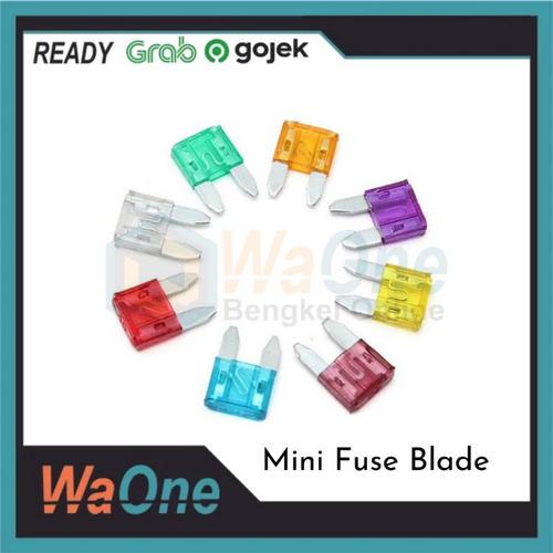Jual Sikring Tancap Mini 5A 7.5A 10A 15A 20A 25A 1A 2A 3A Fuse Blade Kecil - 15A - Kota Cimahi ...