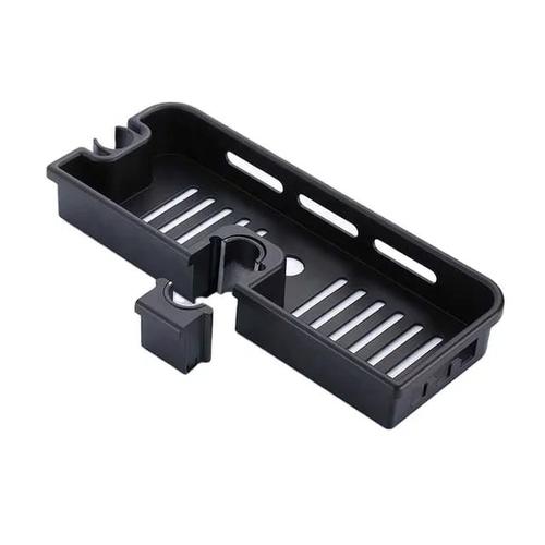 Jual Rak Sabun Tiang Shower Plastik Hitam D03/R7H Shower Pole Soap Rack ...