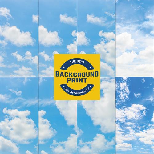 Jual Alas Foto / Background Foto Motif Awan Langit Biru | 50x100cm - V1 ...