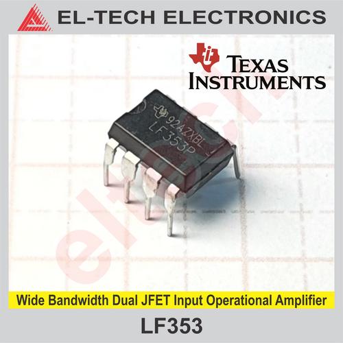 Jual LF353 LF 353 Wide Bandwidth Dual JFET Input Operational Amplifier - NS - Kota Surabaya ...