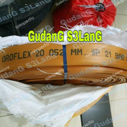 Jual Selang OROFLEX 20bar 2" Yellow Layflat Hose Tambang Proyek Irigasi ...