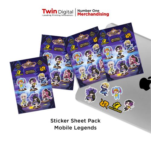 Jual Sticker Sheet Pack Mobile Legends Stiker Label Vinyl - Hero M4 ...