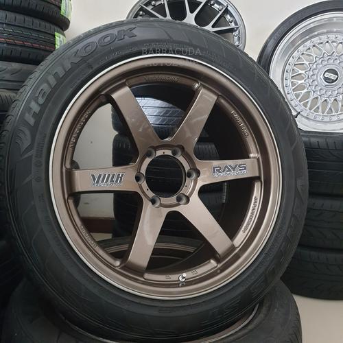 Jual Velg + ban 2nd volk rays TE37 R 20 lebar 9,5 et.20 6x139,7 ring 20 ...