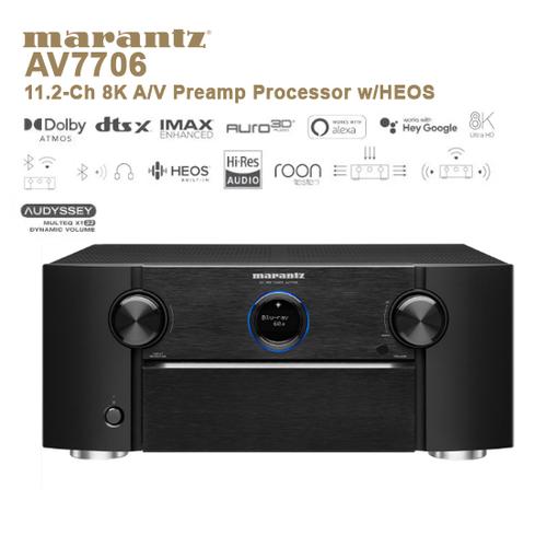 Jual Marantz AV7706 11.2CH 8K Ultra HD AV Surround Pre-Amplifier with ...
