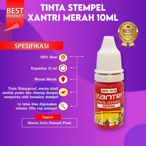 Jual Tinta Isi Ulang Stamp Stampel Stempel Flash Warna 10ml Tahan Air ...