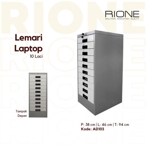 Jual Rak Lemari Laptop Besi Laci 10 Susun - Kab. Klaten - RIONE ...
