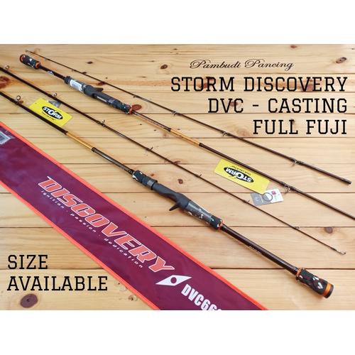 Jual STORM - JORAN BC BAITCASTING STORM DISCOVERY - FUJI - DVC 602M ...