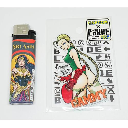 Jual B-SIDE LABEL CAPCOM STREET FIGHTER CAMMY STICKER ORIGINAL OFFICIAL - Kota Tangerang Selatan ...