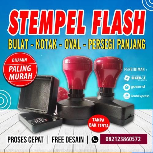 Jual cetak stempel flash - super jumbo, 3 warna - Kab. Bogor ...
