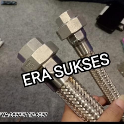 Jual Flexible Metal Hose 3/4 inch x 500mm WM Stainless 304 - Jakarta ...
