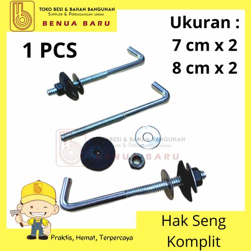 Jual Hak Seng Sekrup Cantolan Asbes / Hakseng Besi Tekuk / Hak Asbes ...