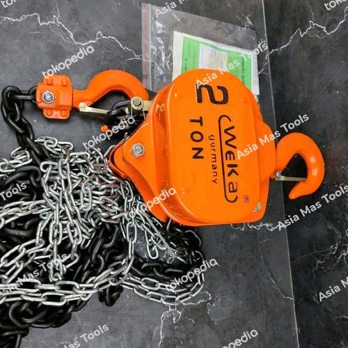 Jual TAKEL / CHAIN BLOCK MANUAL WEKA HEAVY DUTY 2 TON X 3 METER ORI ...