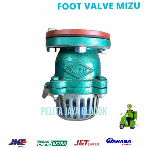 Jual Foot Valve Mizu Jis 10K 3" (3 Inch ) Flange ; Cast Iron - Jakarta ...