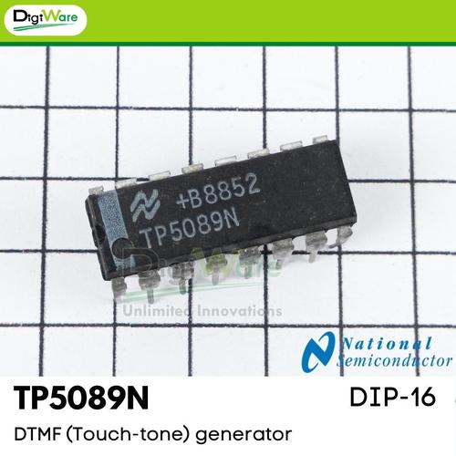 Jual TP5089N TCM5089ANS DTMF Generator Tone Decoder DIP 16 Pin - Kota ...