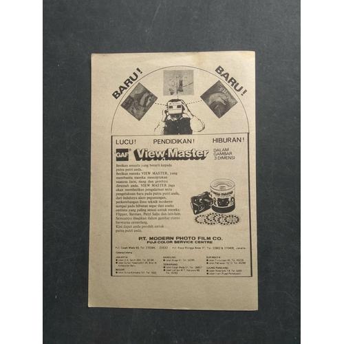 Jual Iklan jadul View Master Copotan majalah lawas original - Kab. Kebumen - idola Masa | Tokopedia