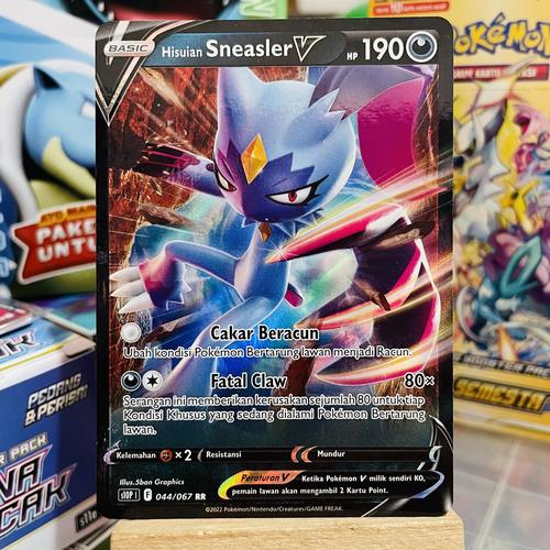 Jual Hisuian sneasler V - Kartu pokemon indonesia tcg card - Kota Tangerang - Tokutoys | Tokopedia