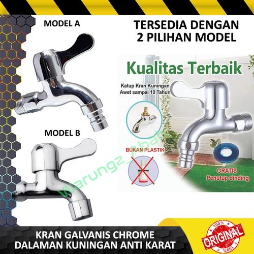 Jual KERAN KRAN SELANG AIR DINGDING KAMAR MANDI TOILET WC DAPUR TAMAN ...