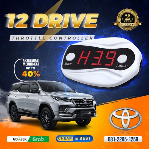 Promo 12 Drive Toyota Fortuner VRZ | Piggyback Throttle Controller ECU ...