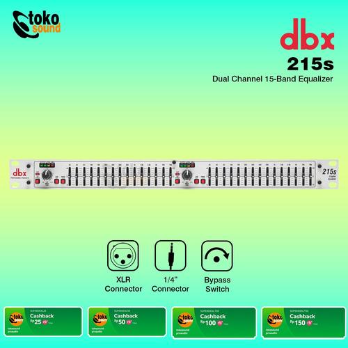 Jual DBX 215s - Dual Channel 15 Band Graphic Equalizer Original - Jakarta Barat - Tokosound ...