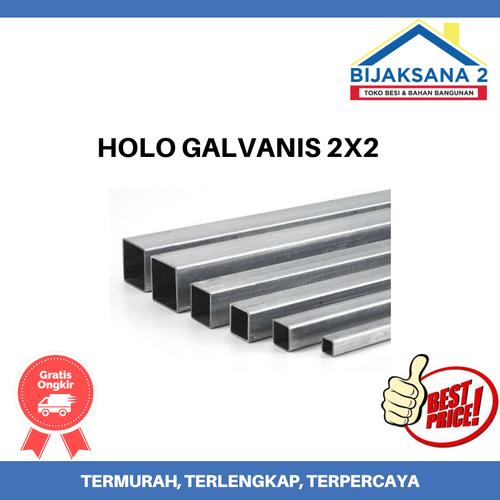 Jual HOLLOW GALVANIS 2X2 - 1MM - Kab. Karawang - TB BIJAKSANA | Tokopedia