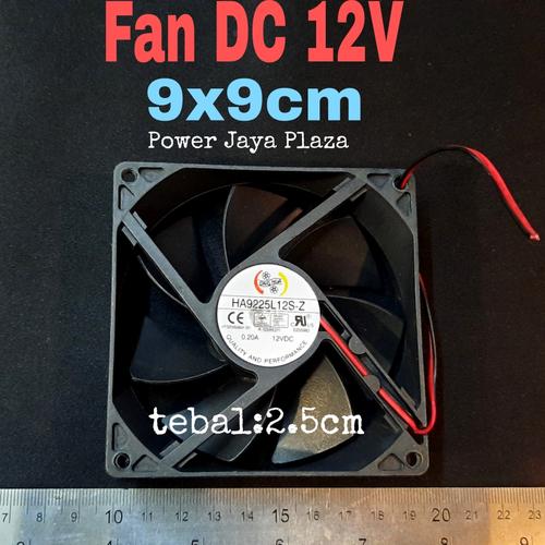 Jual Fan DC 12V 9cm kipas 9x9cm cooling pendingin 12VDC - Kota Bandung - Power Jaya Plaza ...
