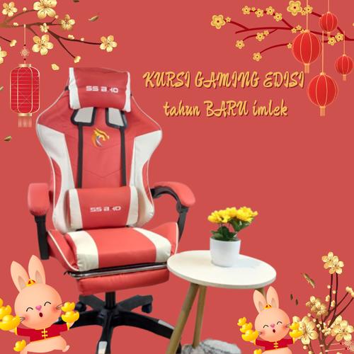 Promo Bangku Gaming Kursi Gaming Gaming Chair Bangku Komputer Gamer ...