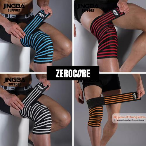 Jual JINGBA KNEE SUPPORT WRAP ELASTIC STRAP PENYANGGA LUTUT DEKER DEKKER - BLUE - Jakarta Pusat ...