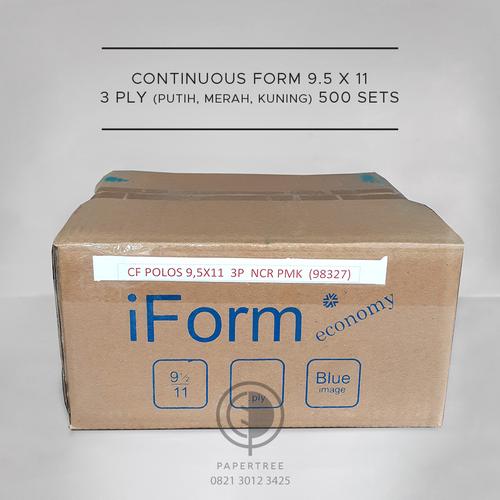 Jual CONTINUOUS FORM i-Form Econo 3 PLY 9.5 x 11 atau 9.5 x 11 /2 (bagi ...