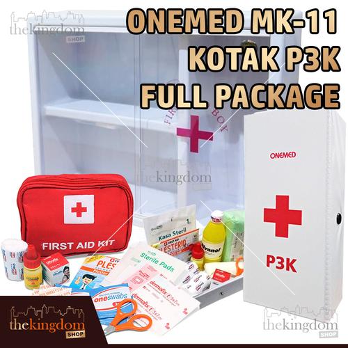 Jual Onemed MK-11 Kotak P3K Tempat Penyimpanan Obat Medis Set First Aid ...