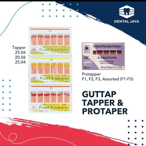 Jual Guttap Percha Pearl Dent // GUTTA PERCHA // ENDODONTIC - 25.06 ...