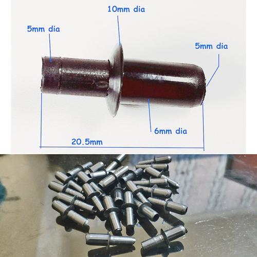 Jual Trim Molding Retainer Mercedes Benz ES Class Push Clip Rivet ...