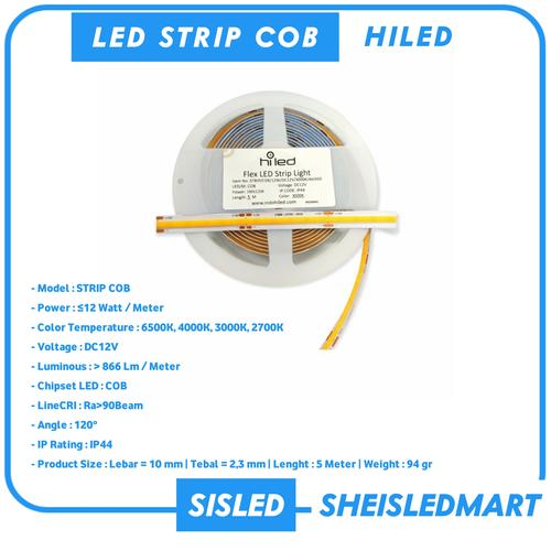 Jual LED STRIP HILED COB DC12V - 2700K / 3000K / 4000K / 6500K - 3000K ...