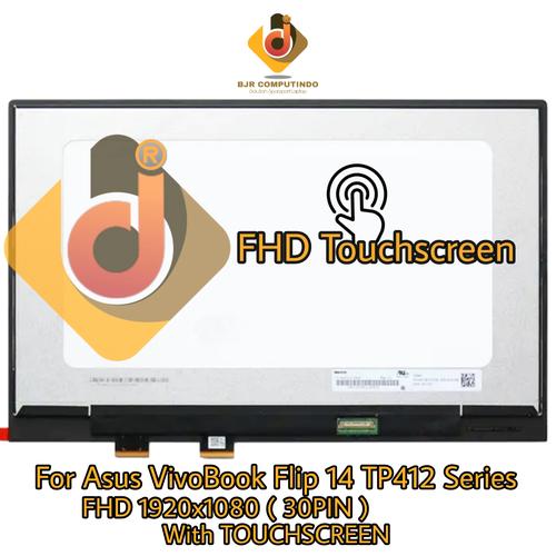Jual LCD LED TOUCHSCREEN Asus VivoBook 14 TP412 TP412FA TP412UA TP412U ...