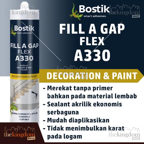 Jual Bostik A330 Fill A Gap Flex 450g Acrylic Sealant Filler Dinding Retak - Jakarta Utara - The ...