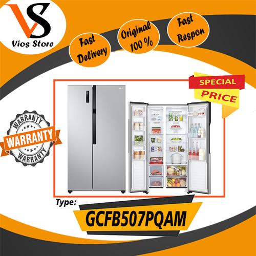 Jual LG GCFB507PQAM - KULKAS LG INVERTER SIDE BY SIDE LG GC FB507 ...