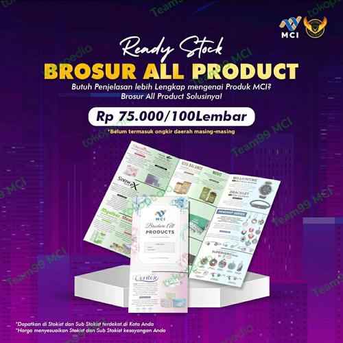 Jual Brosur All Produk MCI (Bahasa Indonesia) 100 Lembar - Jakarta ...