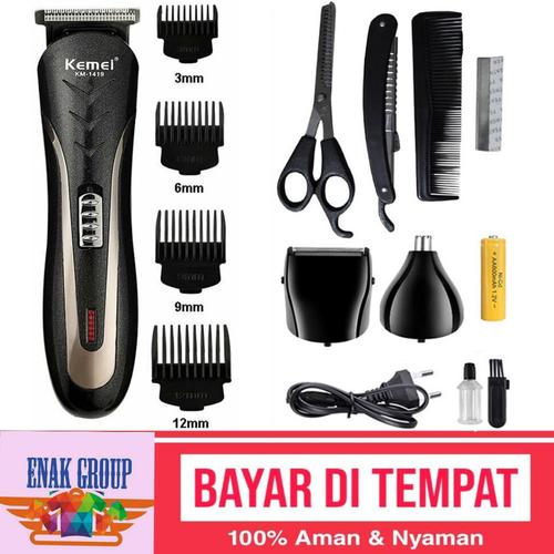 Jual Set lengkap Alat Cukur Rambut Kemei Multi/Cukuran jenggot kumis 3 ...